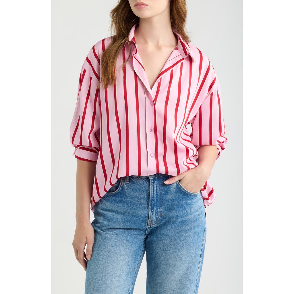 DELUC DELUC Semeru Stripe Poplin Button-Up Shirt